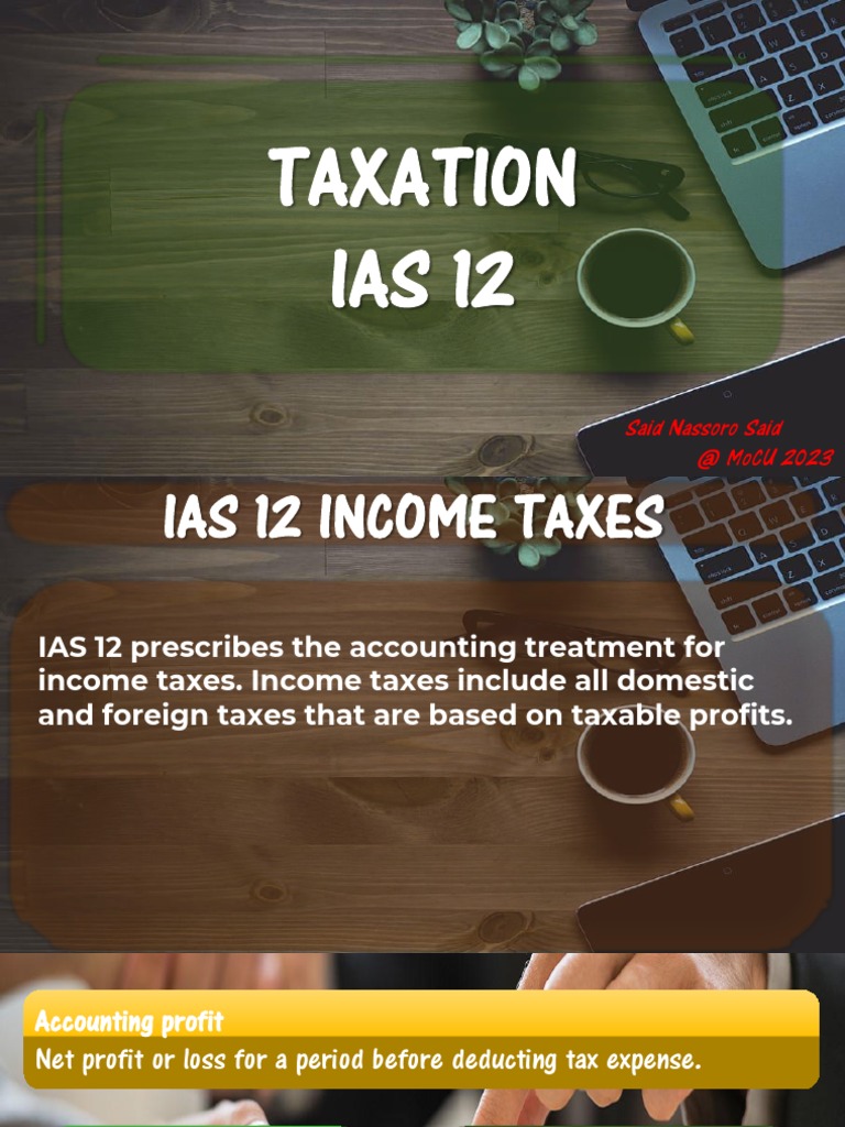 Ias 12 Income Tax | PDF