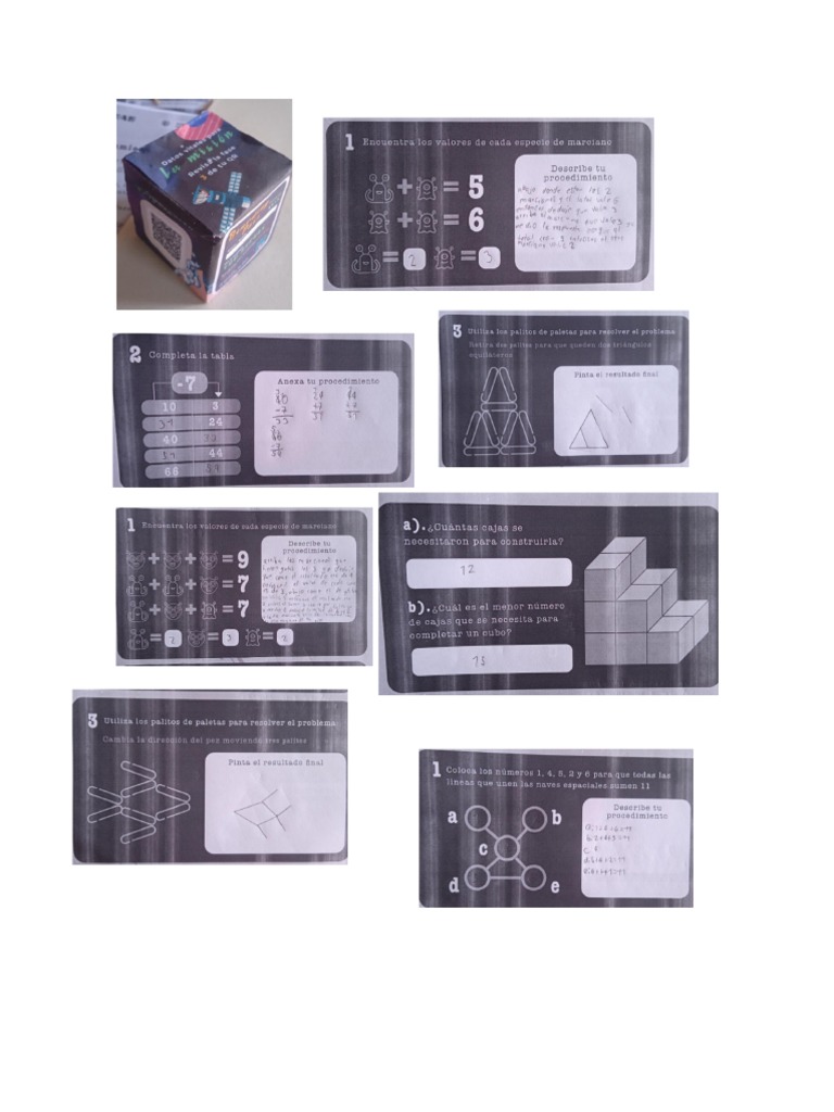 Matemáticas Cubo | PDF