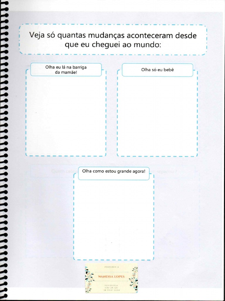Atividade Psicologia Infantil 3 Pdf