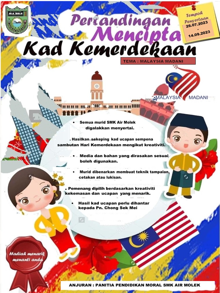 PERTANDINGAN KAD UCAPAN HARI MERDEKA_230725_204119 | PDF