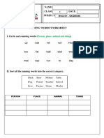 Class 3 Punctuation Worksheet | PDF