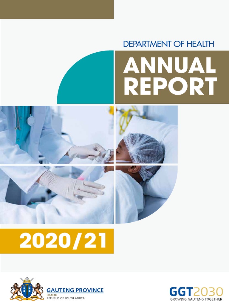 2021 Gauteng Health Annual Report | PDF 2021 Gauteng Health Annual Report | PDF
