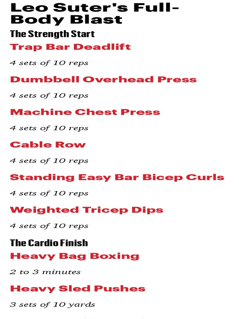 'Vikings Valhalla' Star Leo Suter Shares His Workout Routine | PDF