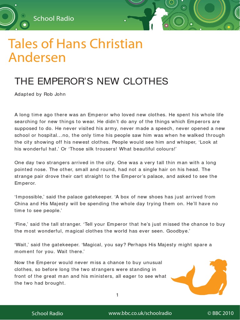 The Emperors New Clothes | PDF | Clothing