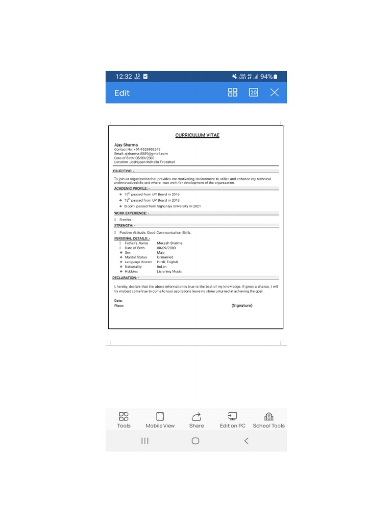 Ajay All Documents | PDF