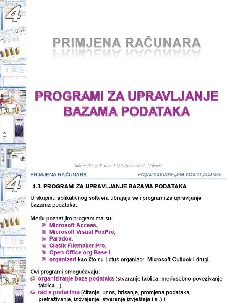 4 Primjena Racunara 21 | PDF
