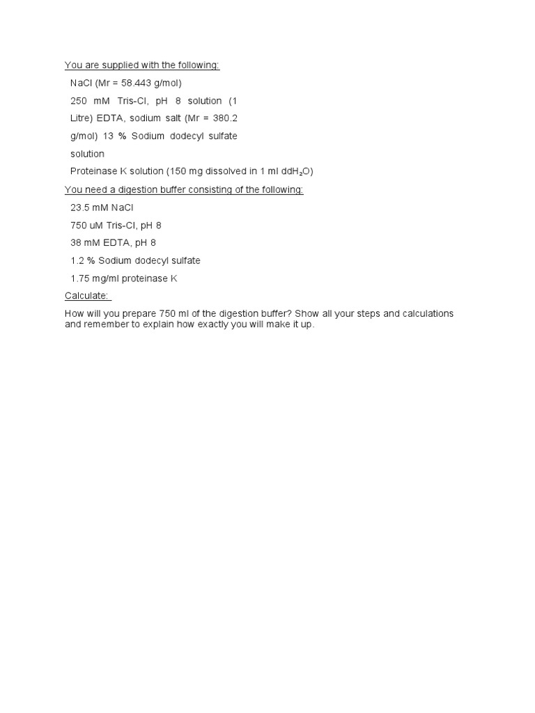 GLP Practical 1a Calculation 2022 BCHN213 - MEMO | PDF