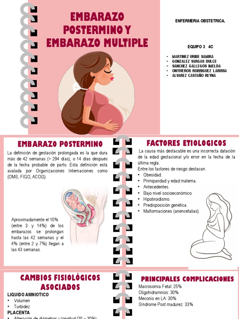 Embarazo Múltiple y Postermino | PDF