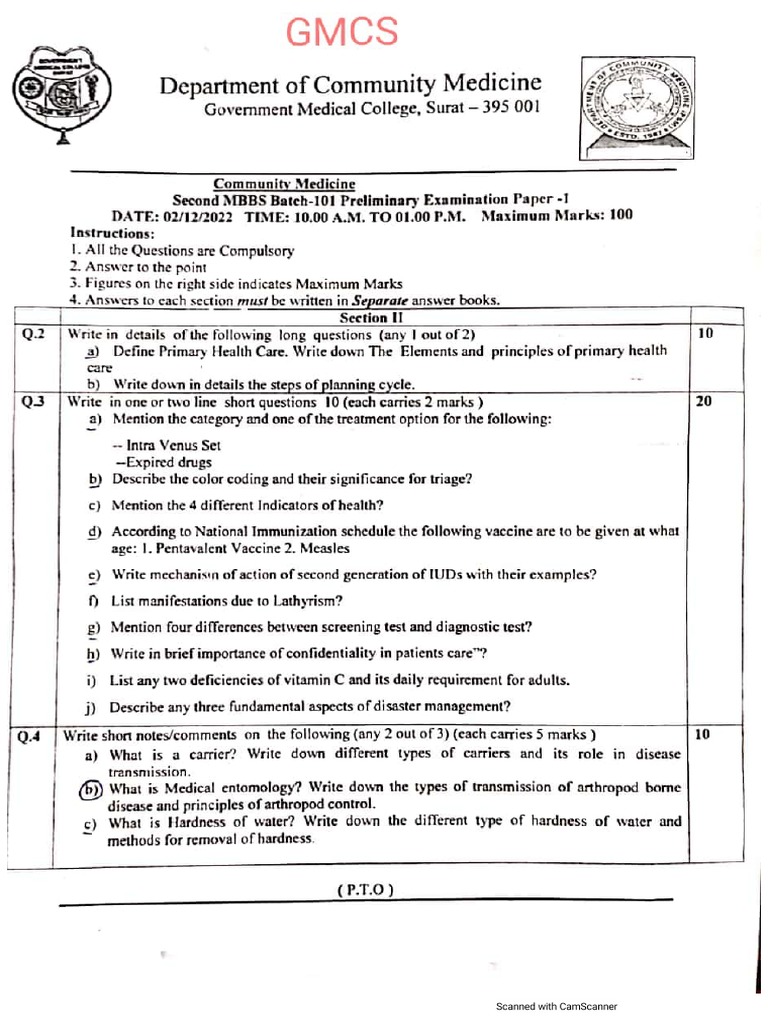 PSM VNSGU Paper | PDF