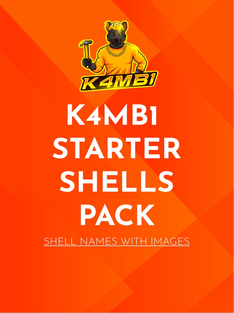 k4mb1shellstarter | PDF