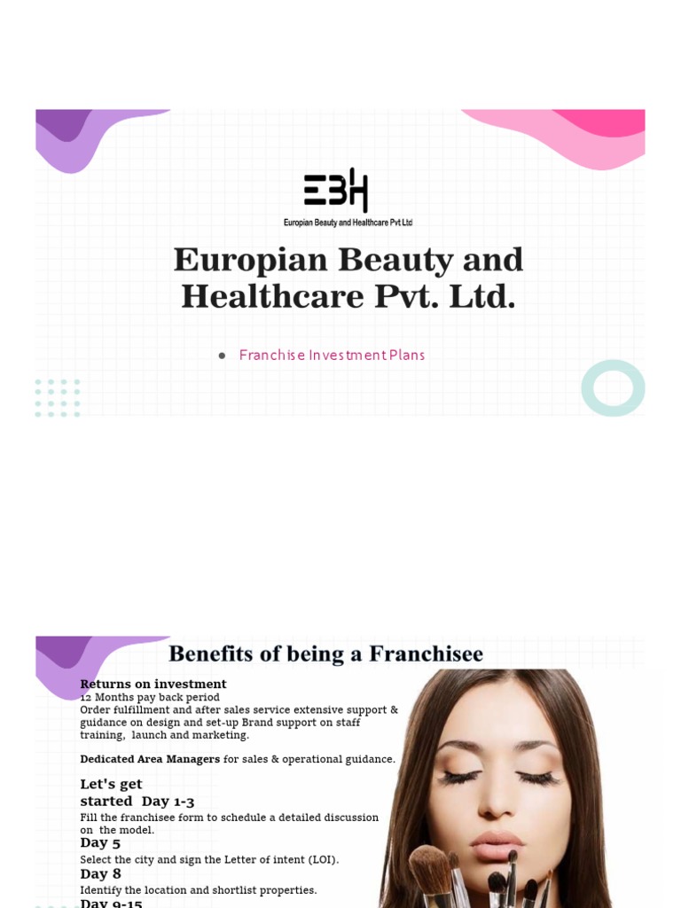 Spa Franchise Model (Ebh) 28 Jan | PDF