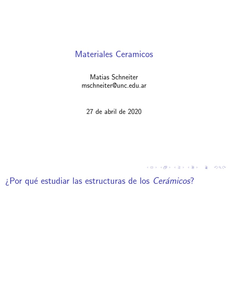 Ceramicos | PDF | Enlace iónico | Enlace covalente