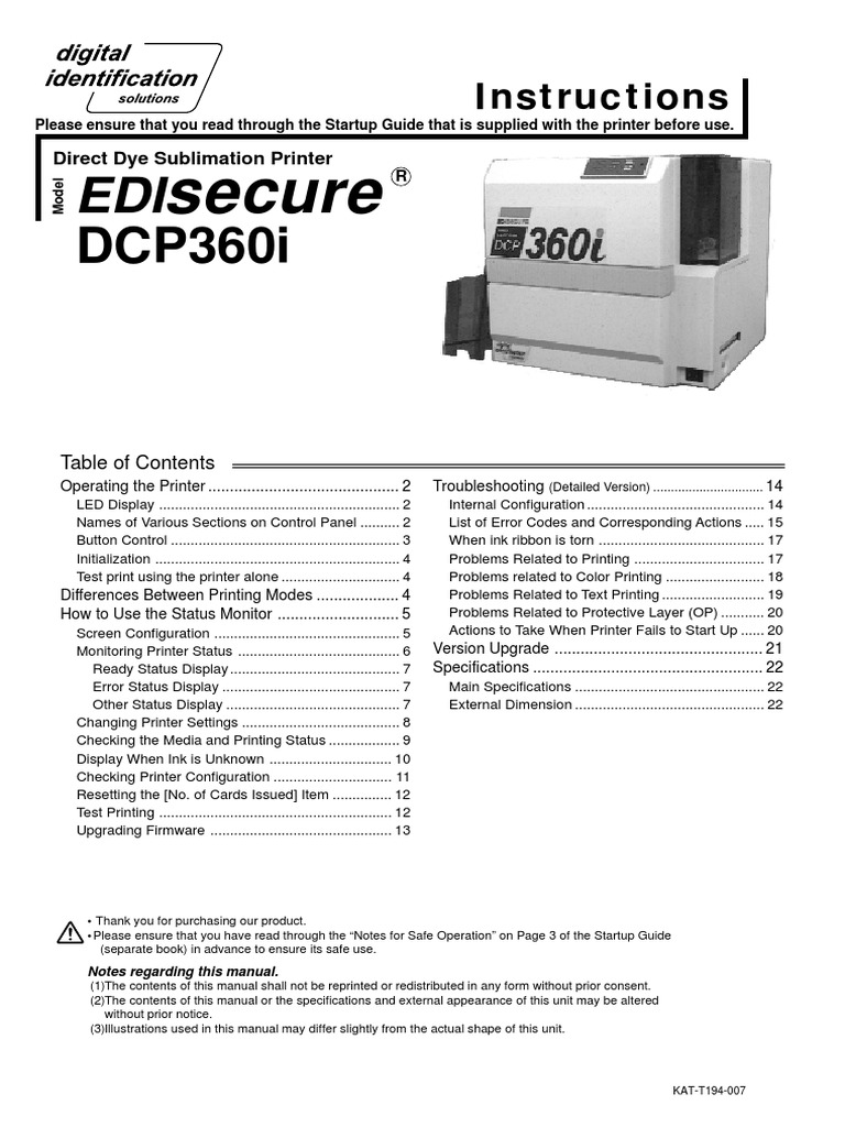 DCP360 User Manual | PDF | Printer (Computing) | Windows Xp