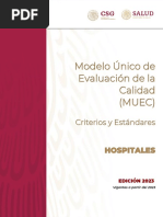 Introducción al MUEC: Evaluación de Calidad | PDF | Evaluación