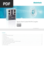 Quickstart Guide PN-PN Coupler EN - V7 | PDF | Computer Network | Computing