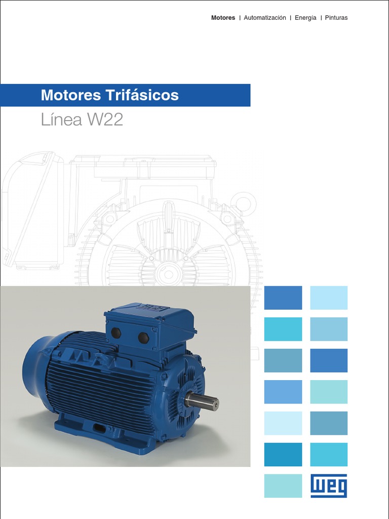 Motores Trifásicos WEG W22: Catálogo | PDF | Unidades de medida ...