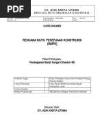 Modul 5 Rencana Mutu Pekerjaan Konstruksi (RMPK) | PDF