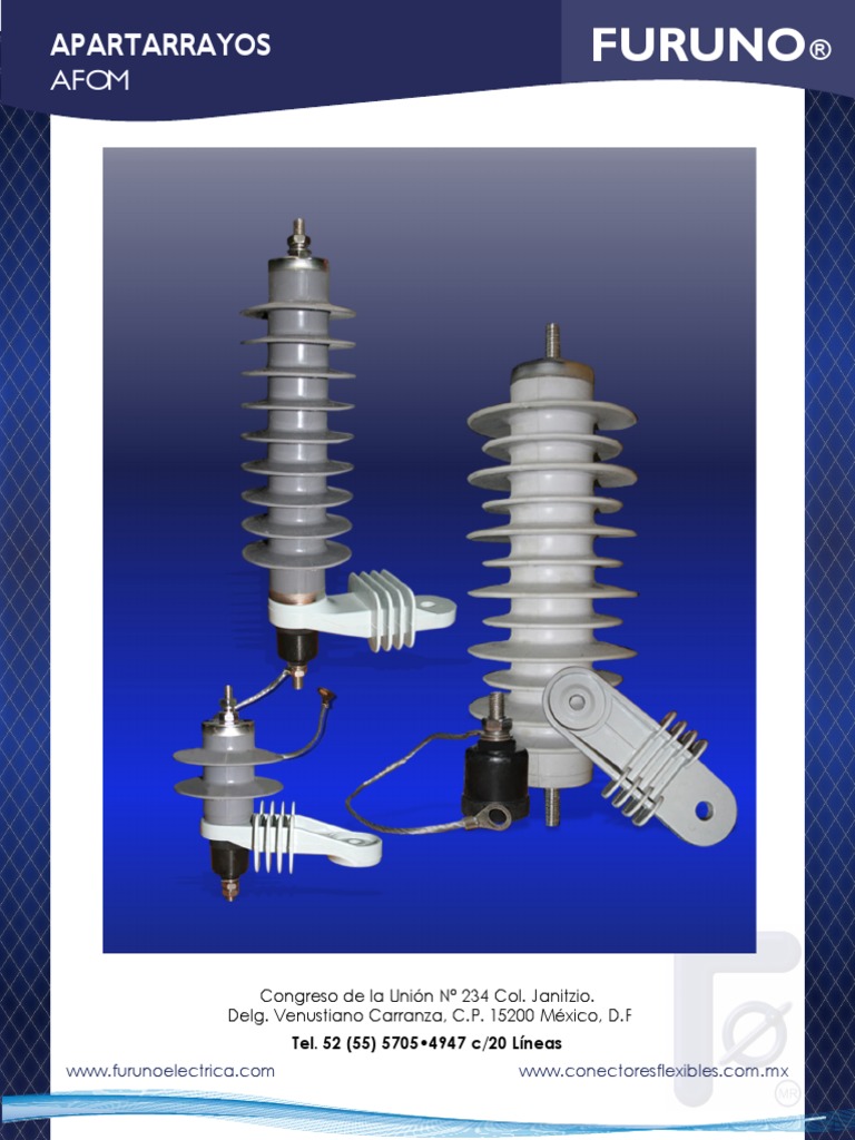 Catalogo de Apartarrayos Furuno | PDF