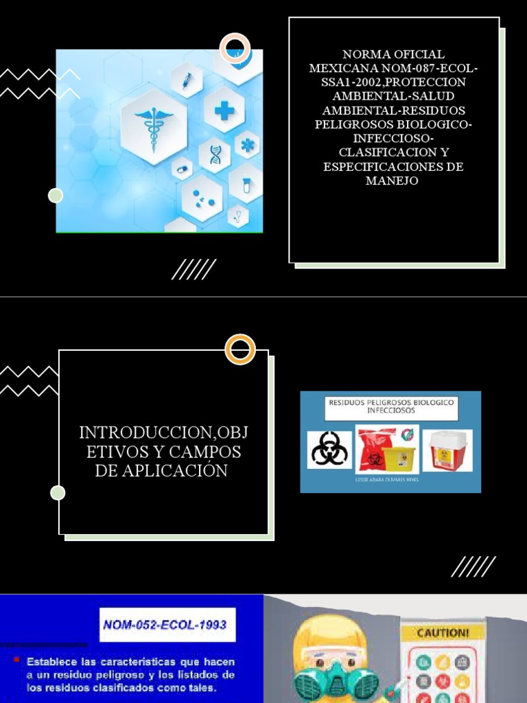 Norma Oficial Mexicana Nom 087 Ecol Ssa1 2002, Proteccion Ambiental ...