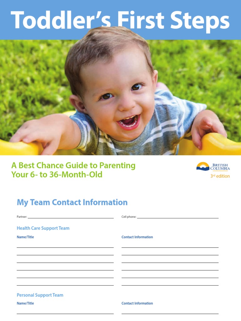 Toddlers First Steps English | PDF | Parenting | Attachment Theory