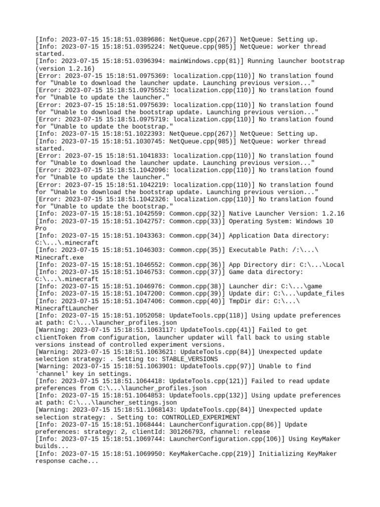 Launcher Log4 | PDF | Command Line Interface | Cache (Computing)