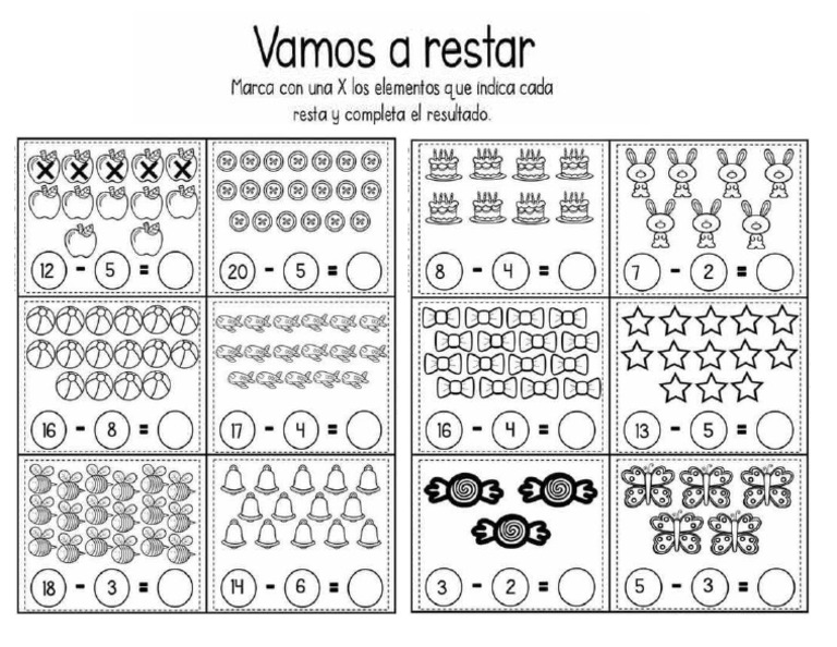 Vamos A Restar | PDF