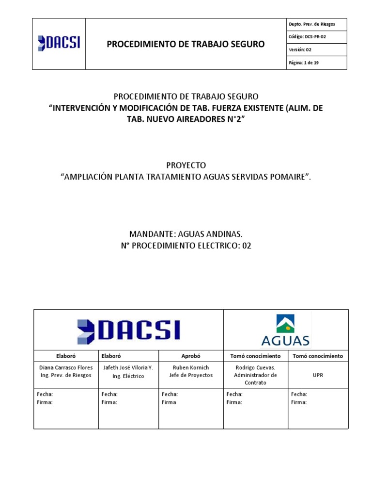 Dcs-pr-02 - Intervención y Modificación de Tab. Fuerza Existente (Alim ...
