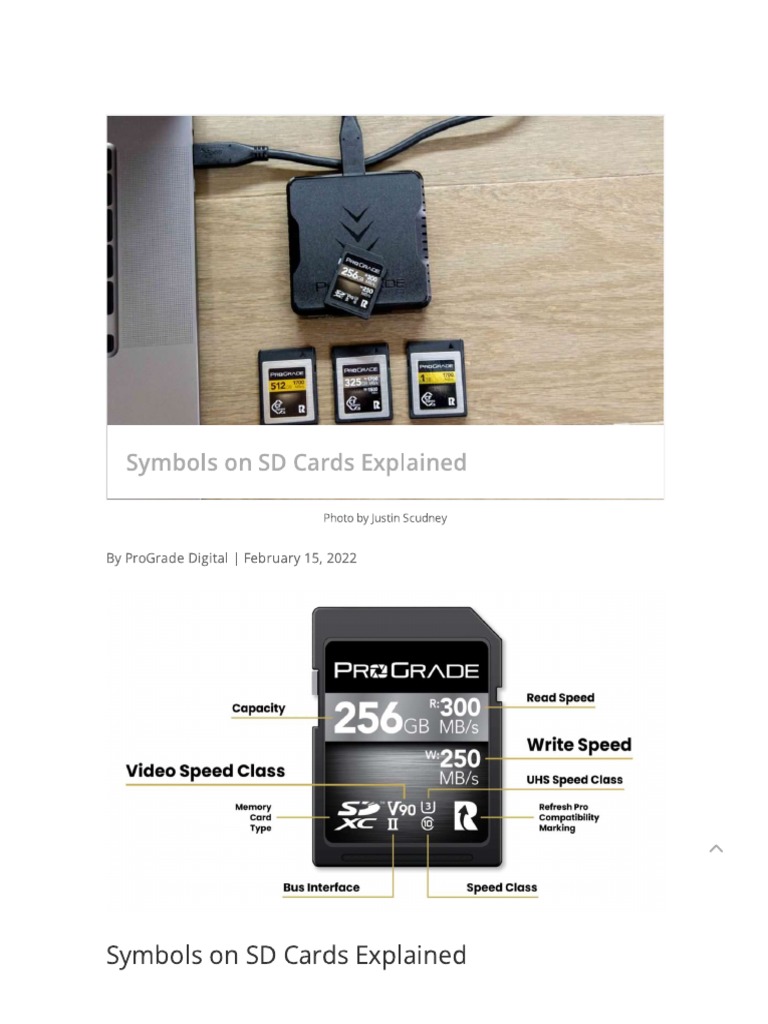 SD Cards | PDF