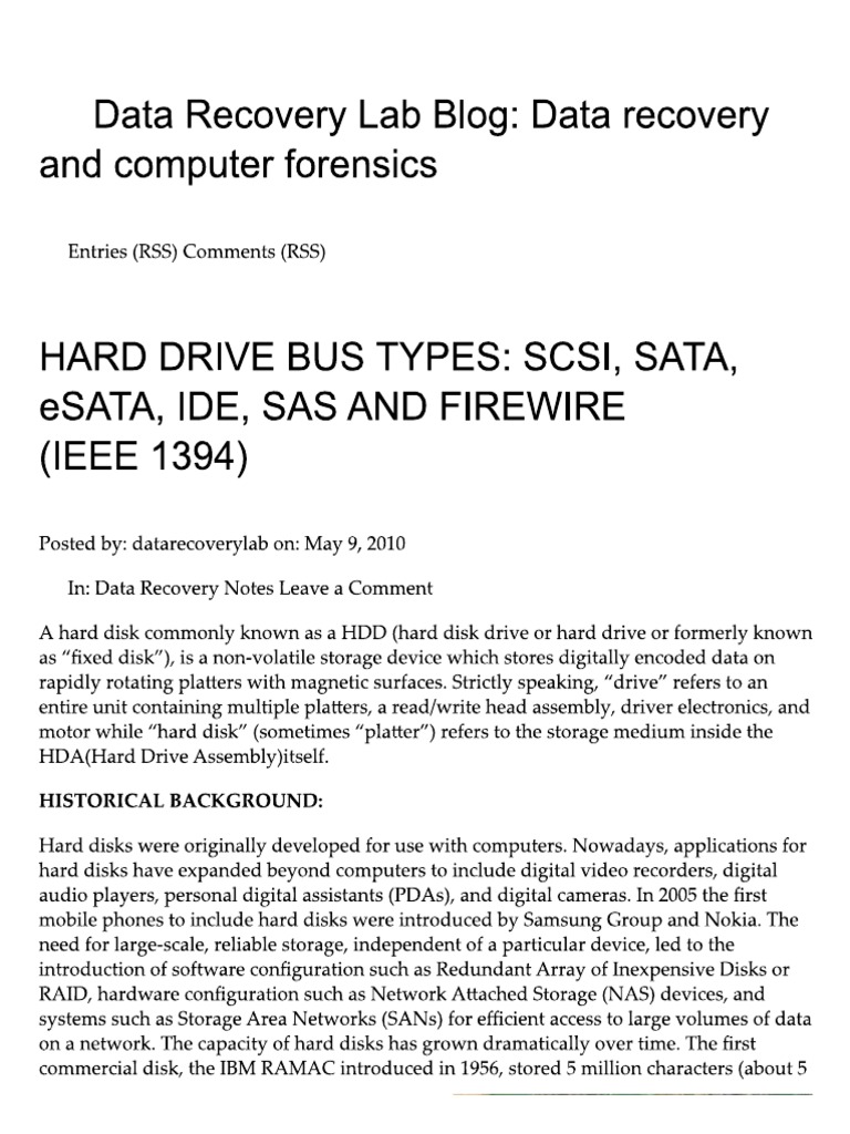 Hard Drives | PDF