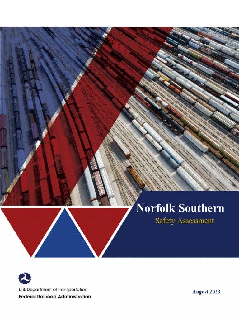 FRA 2023 Norfolk Southern Safety Culture Assessment | PDF | Risk ...