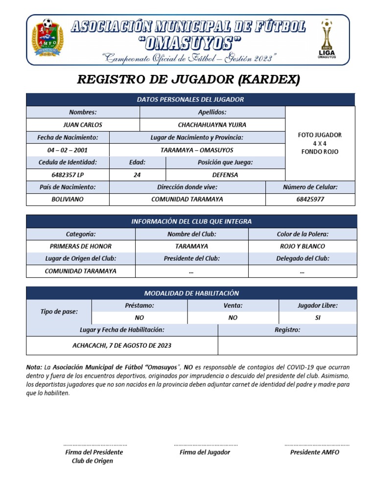 KARDEX 2023 | PDF | Gobierno y personalidad | Control de acceso