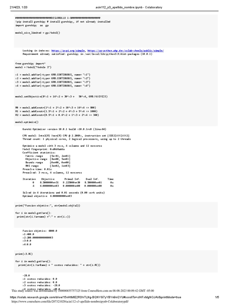 Acin112 s3 Apellido Nombre - Ipynb Colaboratory PDF | PDF | Teaching ... Acin112 s3 Apellido Nombre - Ipynb Colaboratory PDF | PDF | Teaching ...
