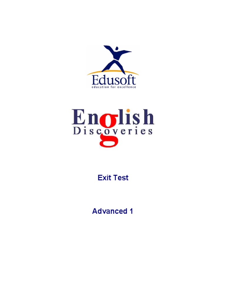 Advanced English Exit Test | PDF