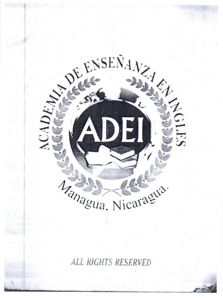 Vocabulario Academia de Enseñanza de Ingles ADEI | PDF