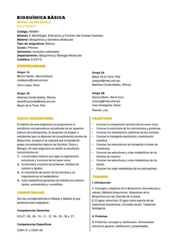 mb15 Bioquimica Basica 3 | PDF | Metabolismo | Enzima