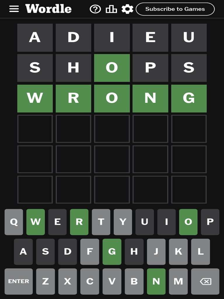 Wordle - The New York Times | PDF