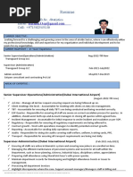 Document Controller CV Format | PDF | Microsoft Excel | Computing