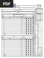 Futsal Sumula | PDF