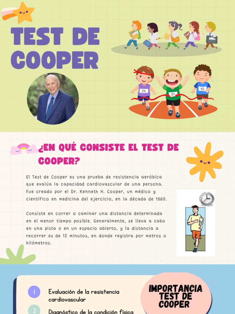 Test de Cooper | PDF | Medicina CLINICA