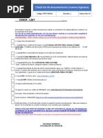 Check List de Documentos de Expediente Colaboradores | PDF