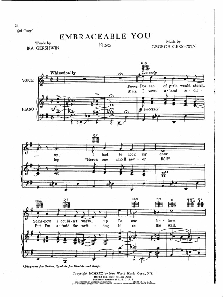 Embraceable-You Gershwin | PDF