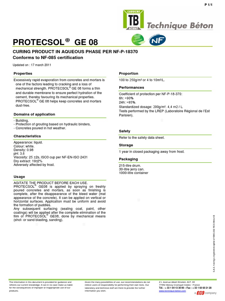 PROTECSOL_GE08_-_Esite_(Eng) | PDF