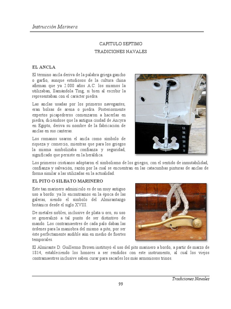 007 Septimo Capitulo Tradiciones Navales | PDF | Bolivia | Militar