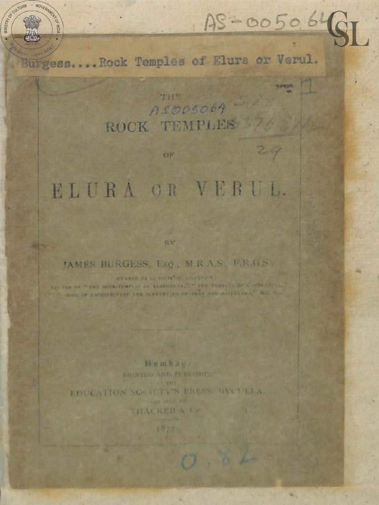 Rock Temples of Elura or Verul | PDF