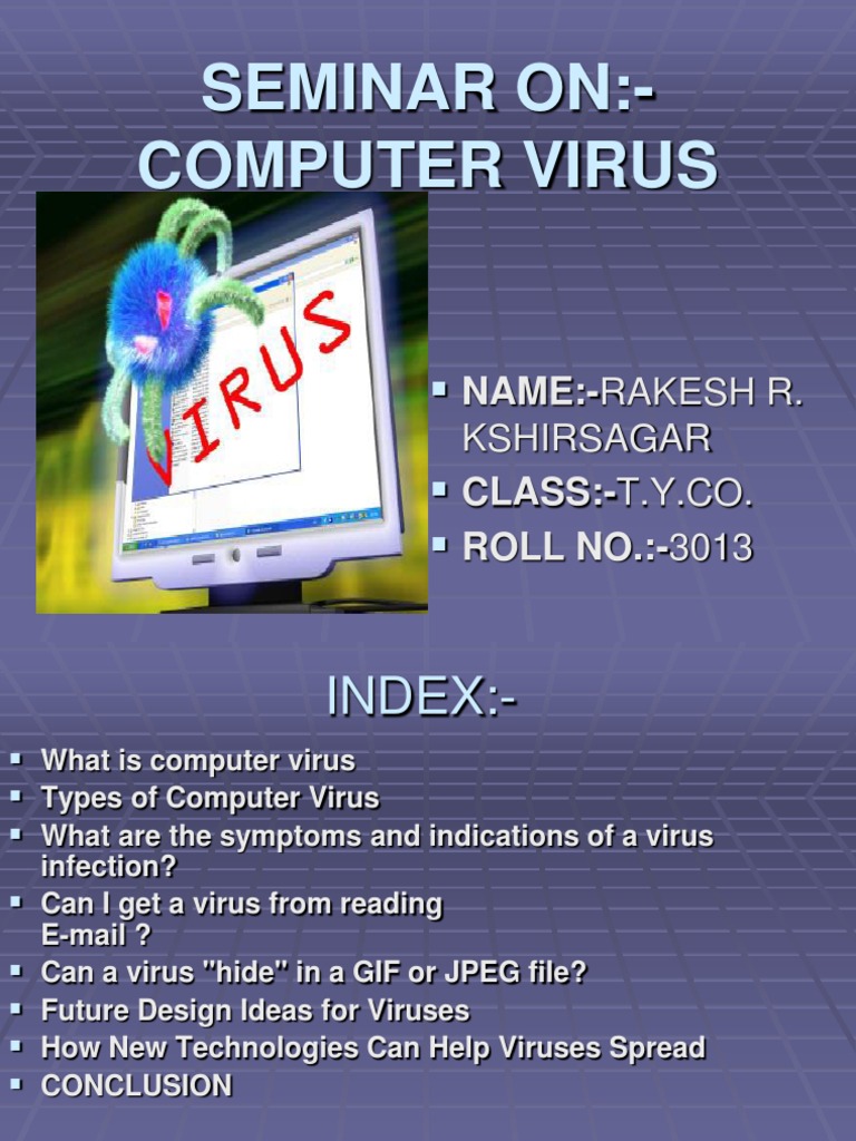 Computer Virus | PDF | Computer Virus | Computer Data Computer Virus | PDF | Computer Virus | Computer Data