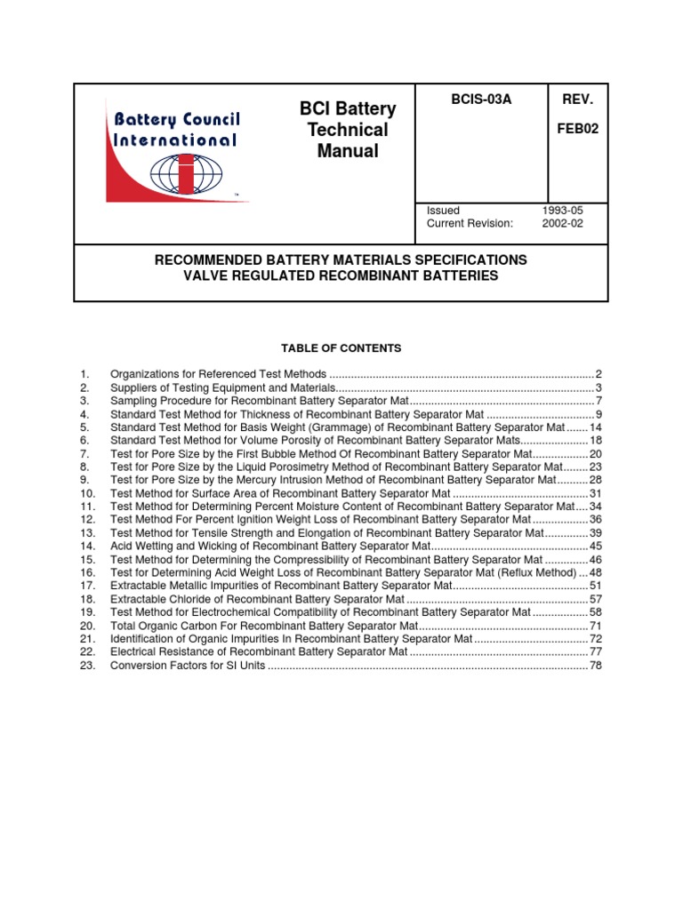 Bat 4 | PDF | Calibration | Density