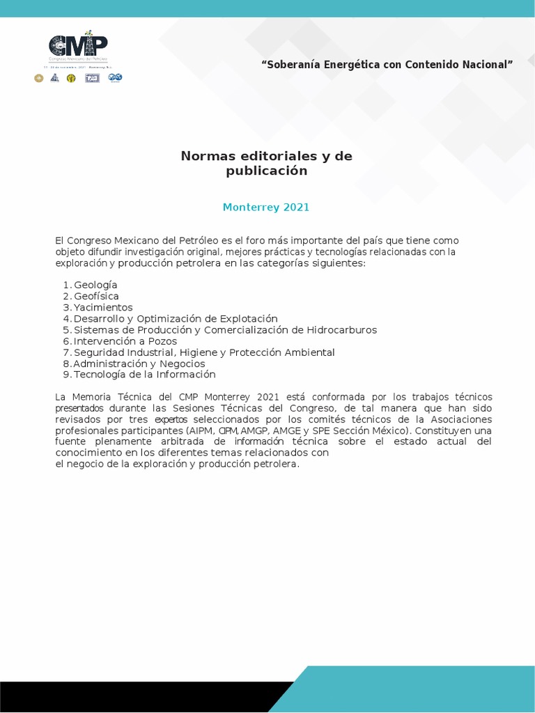 Norm As Editorial Es | PDF