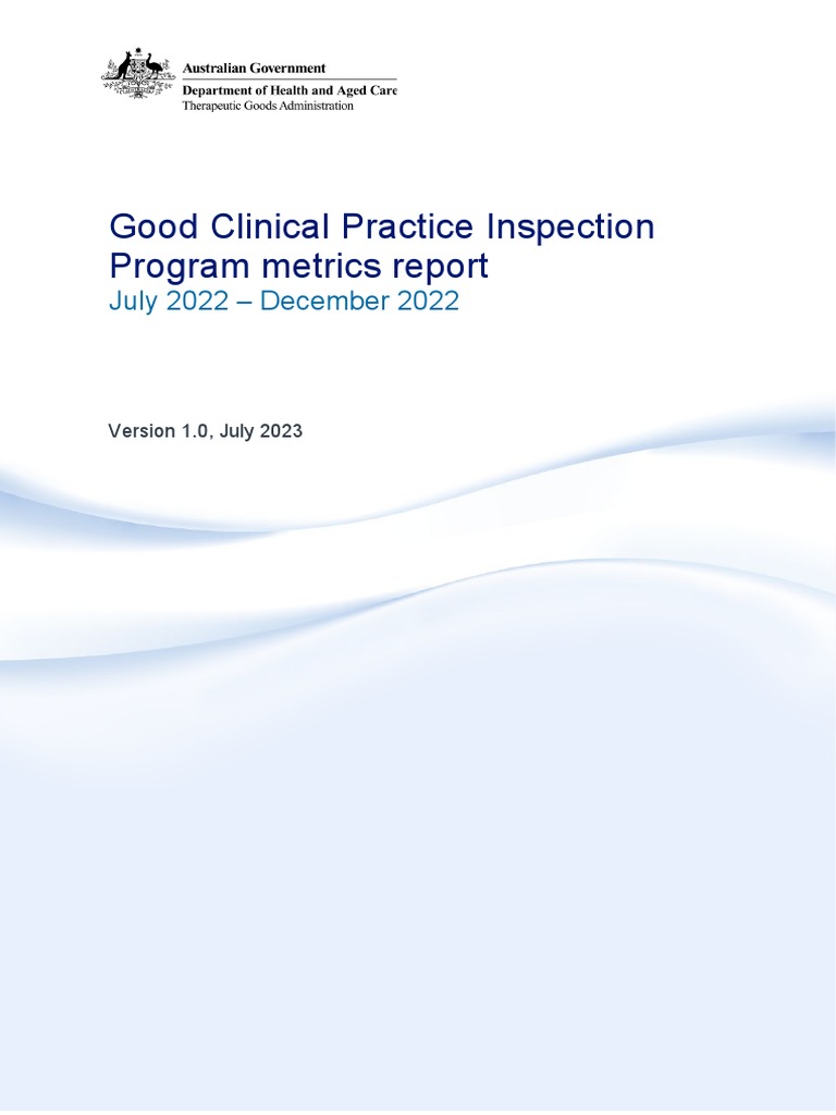 Good Clinical Practice Inspection | PDF