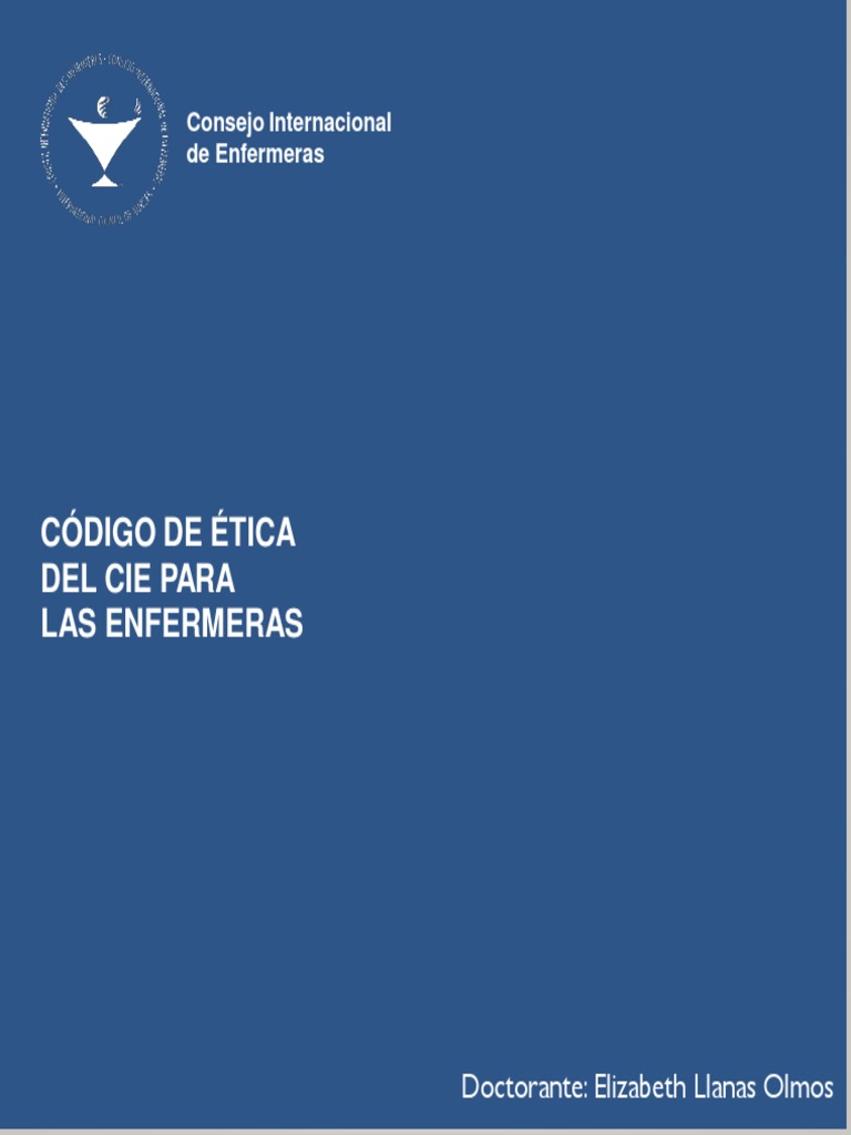 1 Codigo Etica de Enfermeria | PDF | Enfermería | Derechos humanos