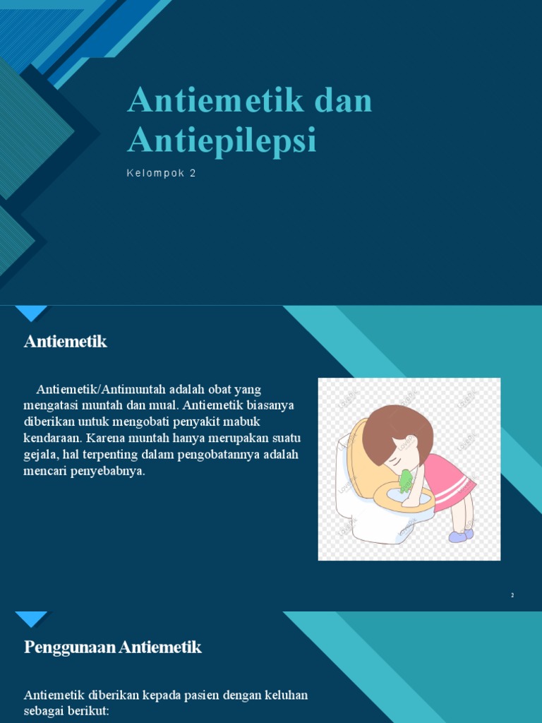 Antiemetik Dan Antiepilepsi | PDF